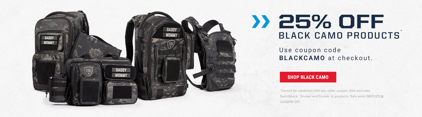 Military and Tactical Style Diaper Bags for dad | Tactical Baby Gear