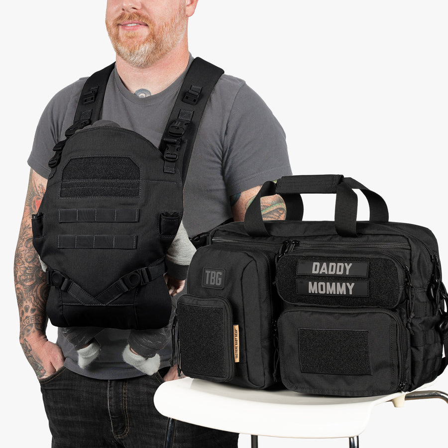 Deuce Diaper Bag & Baby Carrier Bundle | Tactical Baby Gear Deal