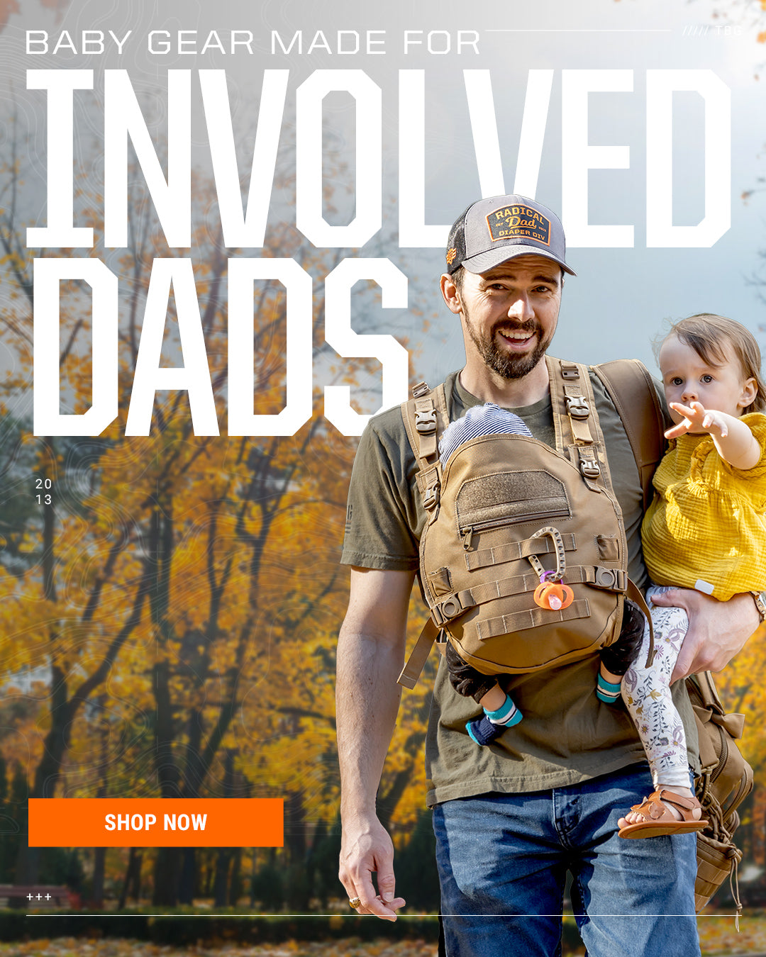 Military and Tactical Style Diaper Bags for dad | Tactical Baby Gear