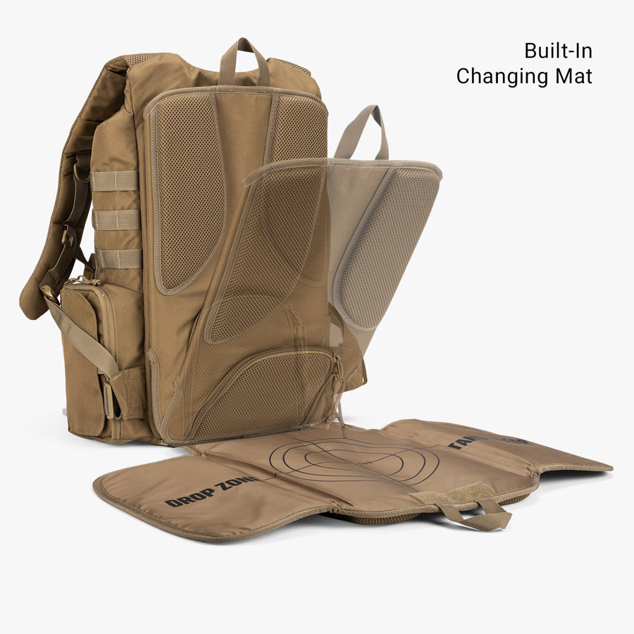 Military and Tactical Style Diaper Bags for dad | Tactical Baby Gear