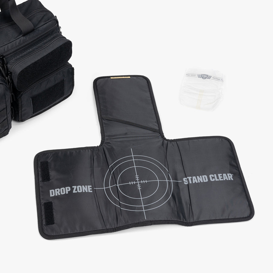 Deuce Diaper Bag + Baby Carrier Bundle by Tactical Baby Gear