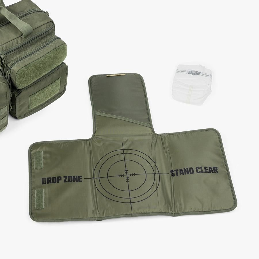 Durable Deuce Tactical Diaper Bag with Changing Mat - Lifetime Warranty ...