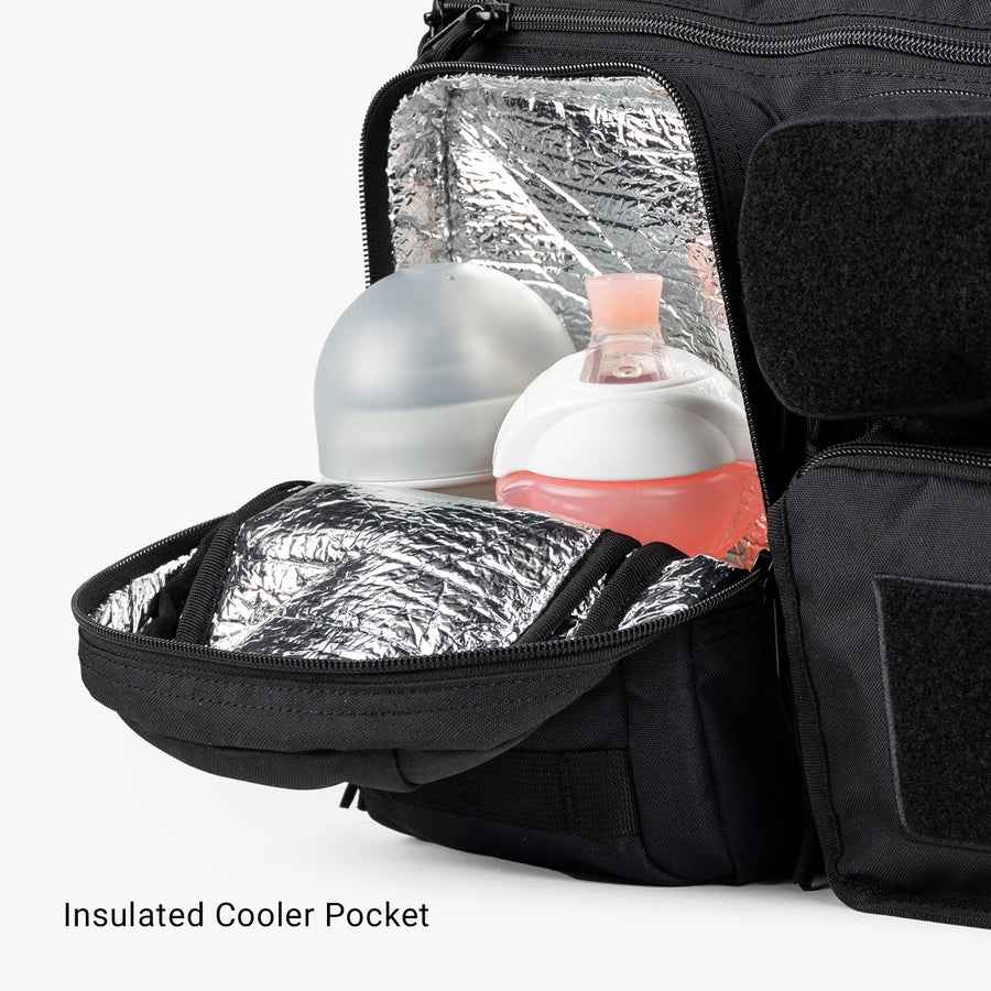 Deuce Diaper Bag + Baby Carrier Bundle by Tactical Baby Gear