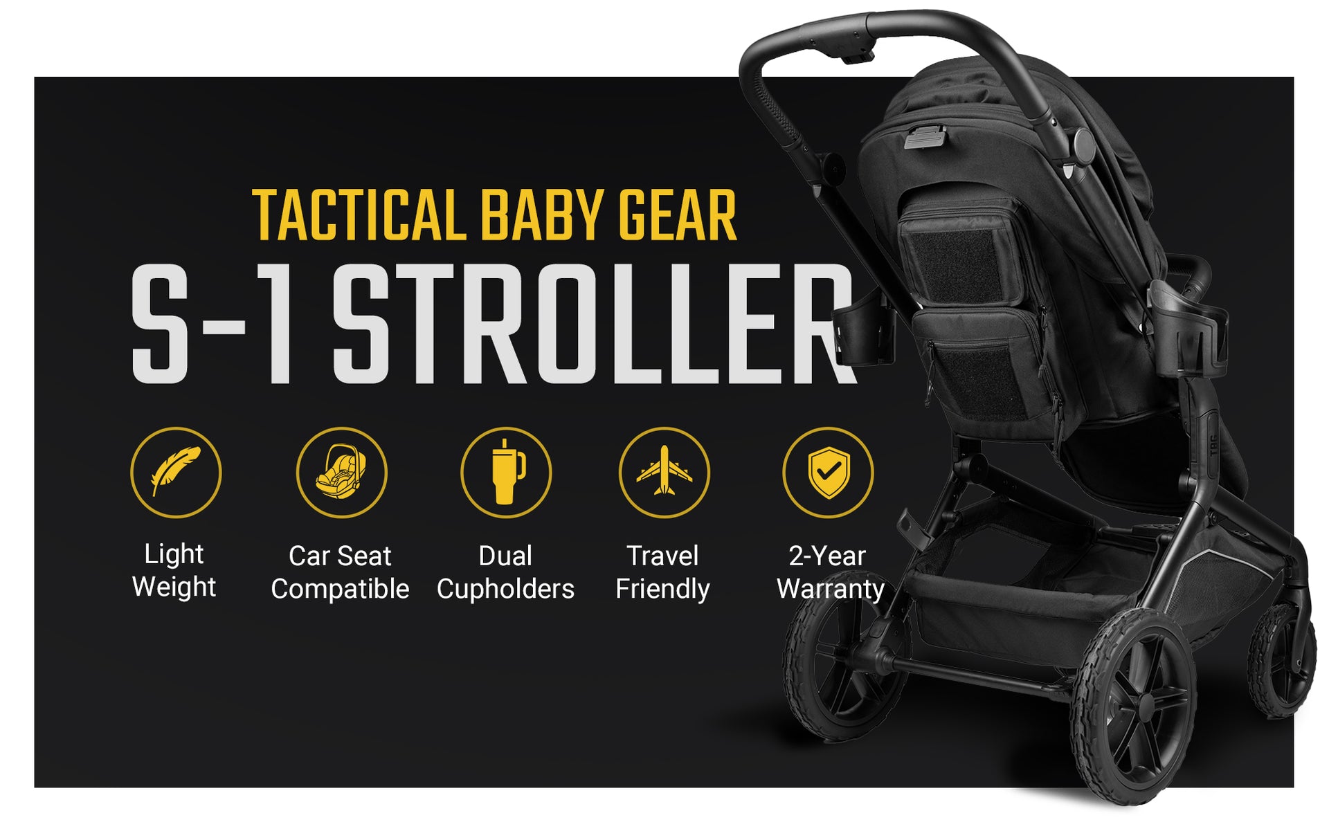 S-1® Stroller by Tactical Baby Gear