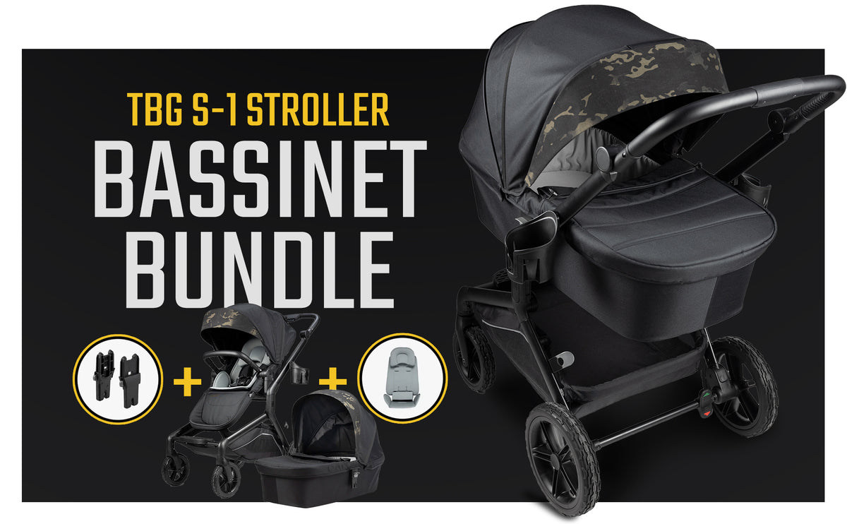 S-1® Stroller + Bassinet Bundle by TBG – Tactical Baby Gear