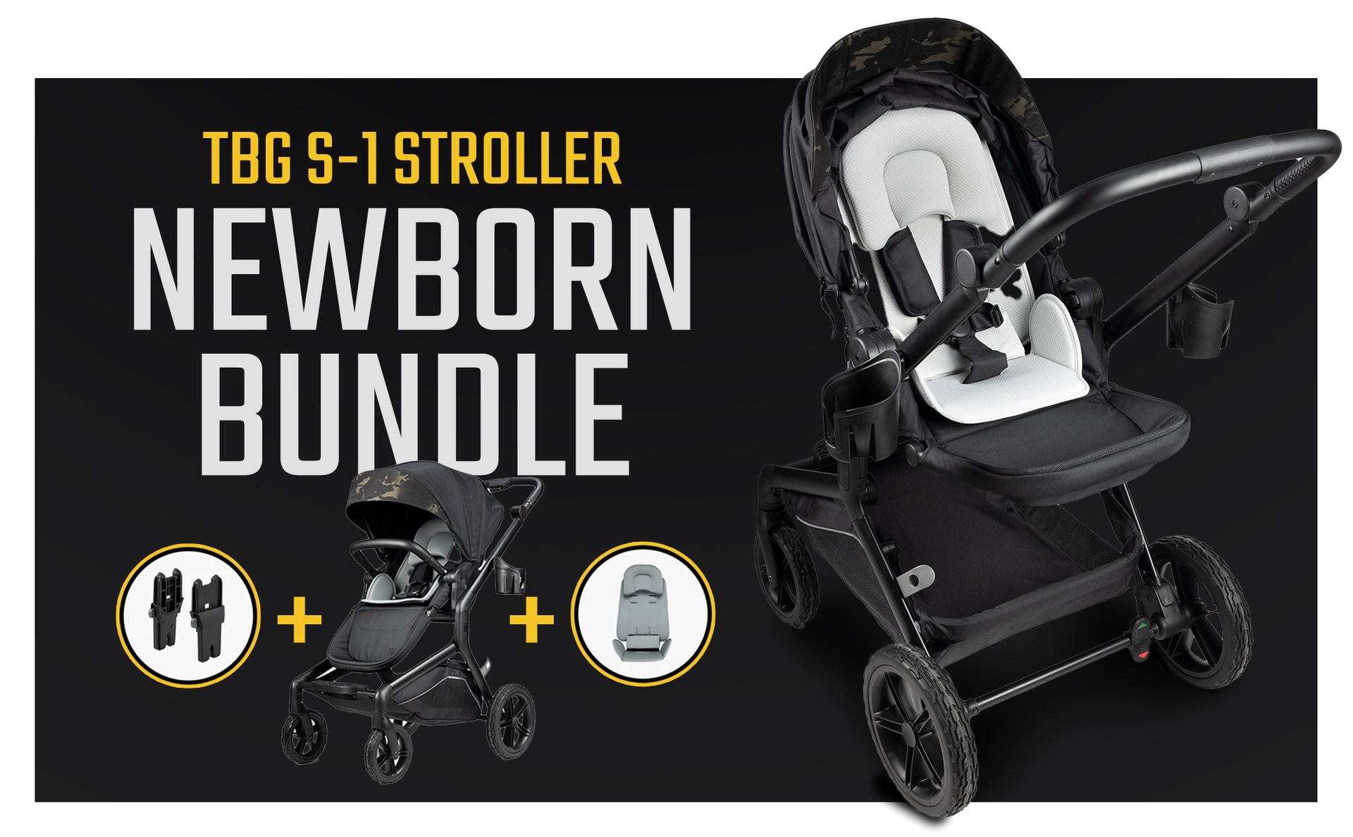 S-1® Stroller + Newborn Bundle by Tactical Baby Gear