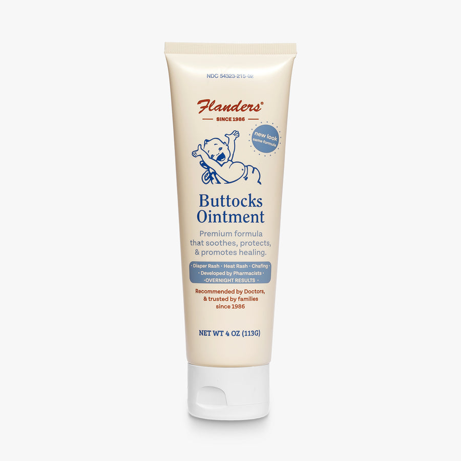Flanders Buttocks Ointment - Soothing Diaper Rash Relief Since 1986 ...