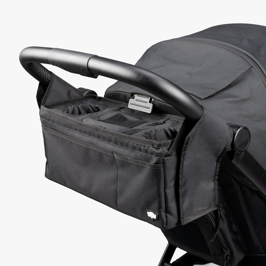 Tactical Stroller Caddy® | Cup Holders & Cooler Pocket for Strollers ...