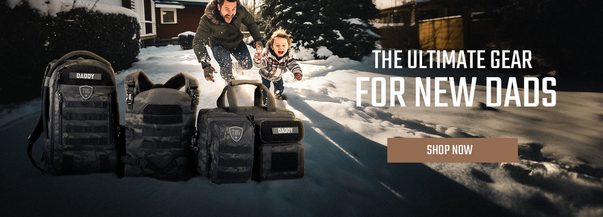 Military and Tactical Style Diaper Bags for dad | Tactical Baby Gear