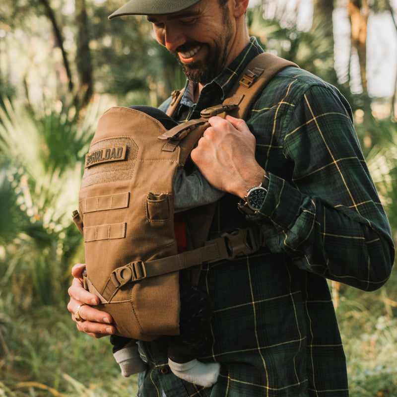 Military and Tactical Style Diaper Bags for dad | Tactical Baby Gear