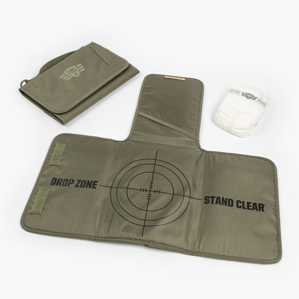 Drop Zone Tactical Changing Mat®| Tactical Baby Gear®